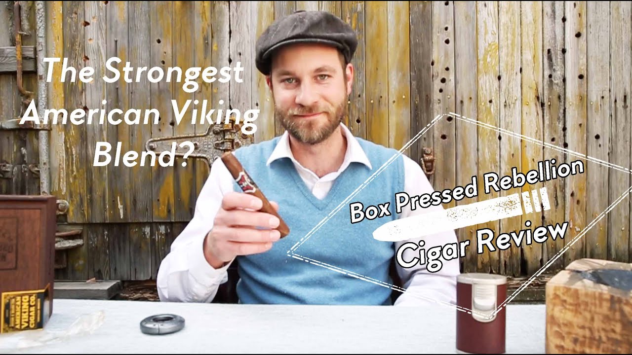 American Viking Cigars Box Pressed Rebellion OGT Review - YouTube
