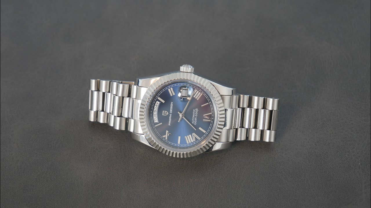 Pagani Design PD-1752 || Rolex Day Date Hommage in 36mm - YouTube