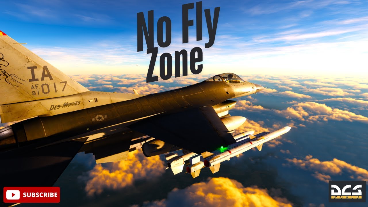 Iraq No Fly Zone | DCS F-16C Viper Syria Map - YouTube