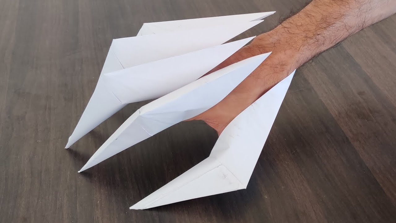 How to make paper Claws | Origami Claws tutorial - YouTube