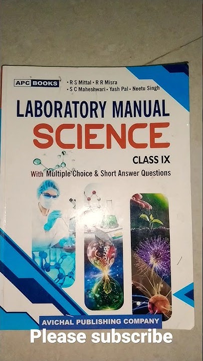 science class 9 ki laboratory manual book avichal publishing company it ...