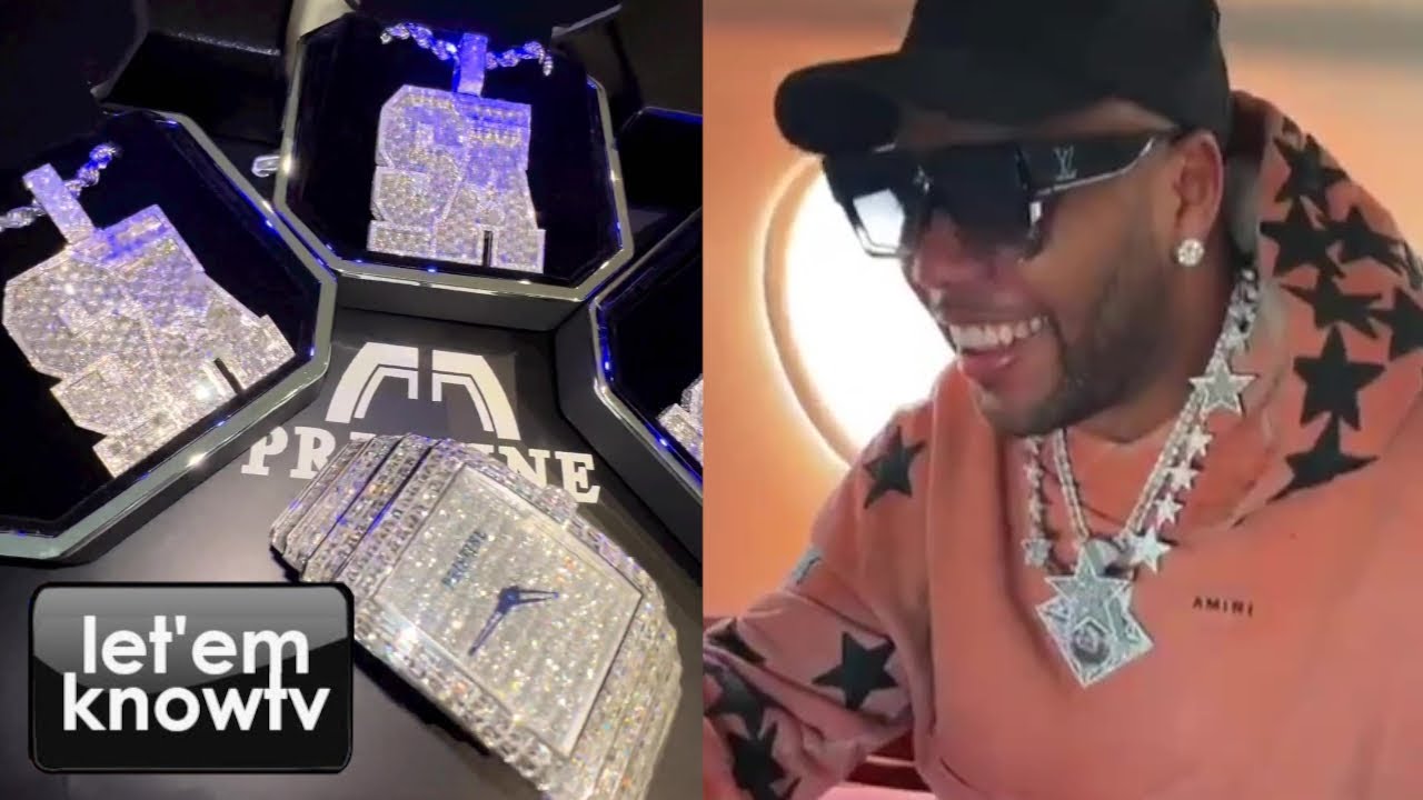 Flo Rida Just Iced Out His Team With New Diamond Chains From Pristine ...