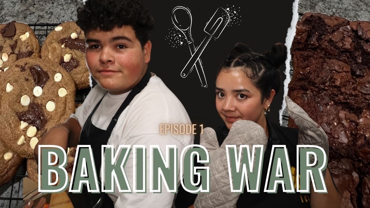 end of summer baking bash | baking war vs. brother | PART1 - YouTube