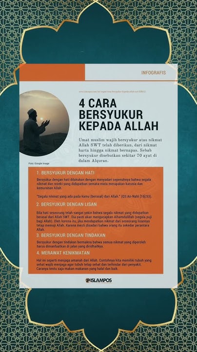 𝟒 𝑪𝒂𝒓𝒂 𝑩𝒆𝒓𝒔𝒚𝒖𝒌𝒖𝒓 𝑲𝒆𝒑𝒂𝒅𝒂 𝑨𝒍𝒍𝒂𝒉!? |#shorts #islamic #allah #syukur #alquran #dakwah #doa # ...