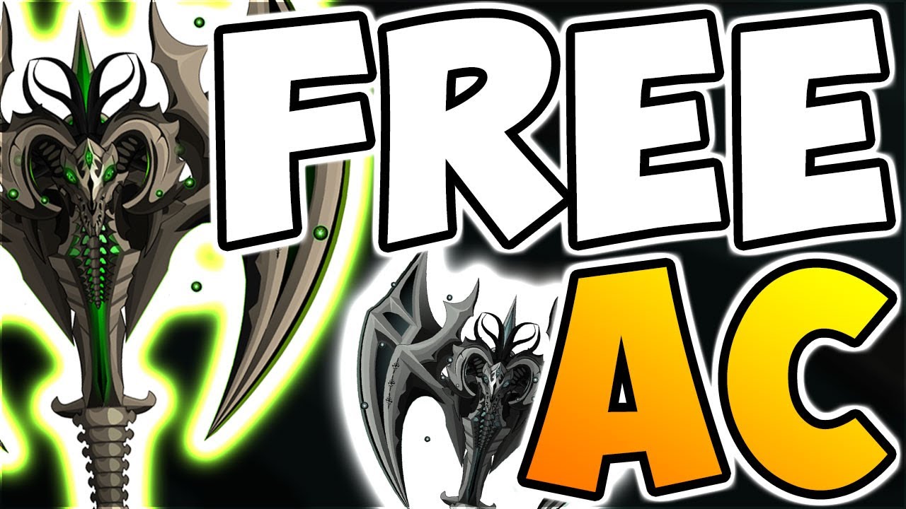 2 *NEW FREE AC TAGGED* ITEMS! (Grimskull Axes) AQW 2024 - YouTube