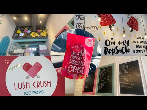 Lush Crush ice Pops | Natural Fruity Watermelon Ice Popsicle Lush Crush ...