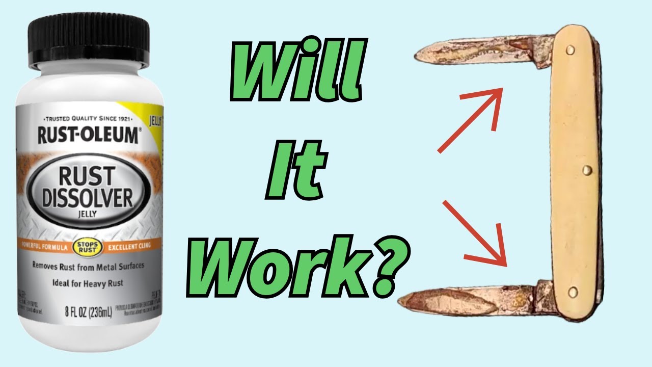 Will This Rust-oleum Gel Actually Remove Heavy Rust? - YouTube