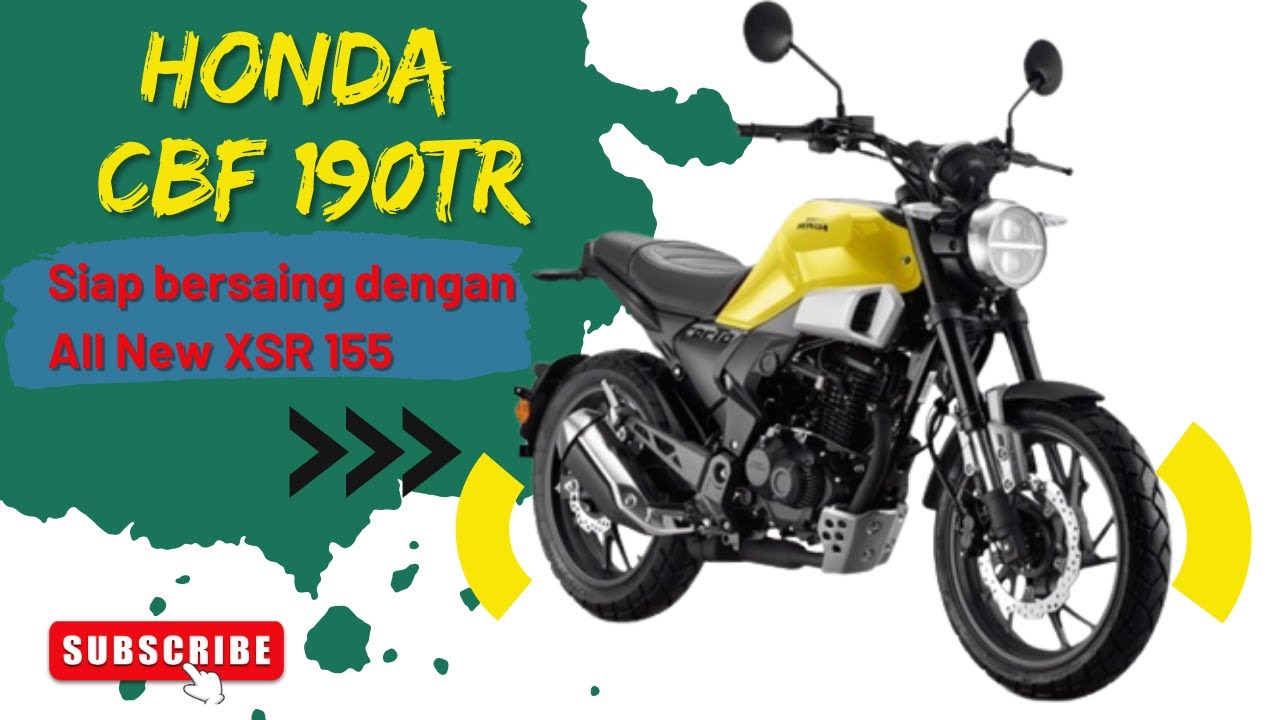 Honda CBF 190TR siap bersaing dengan Yamaha XSR 155? #honda #yamaha #modifikasi - YouTube