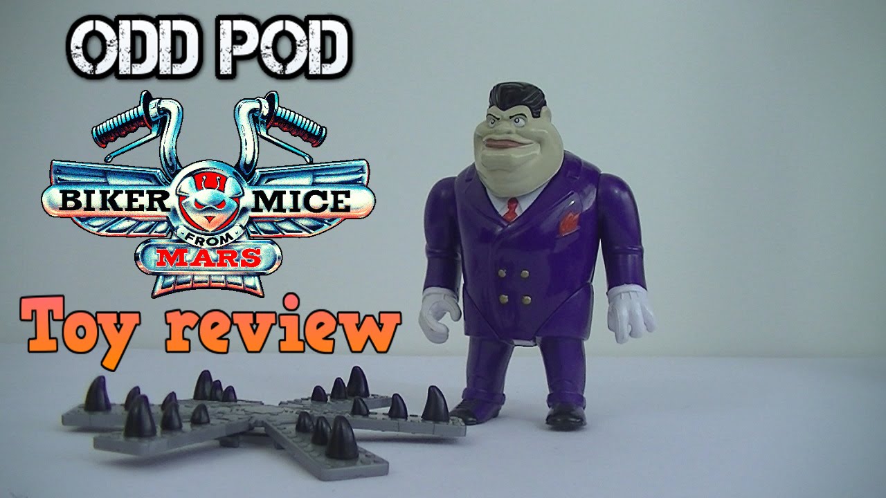 Lawrence Limburger - Biker Mice from Mars Toy review | Odd Pod - YouTube