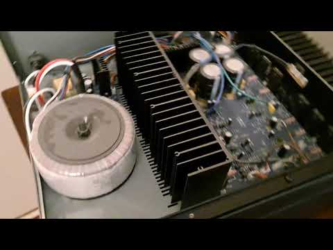 Niles power amp si 2125 deep look inside - YouTube