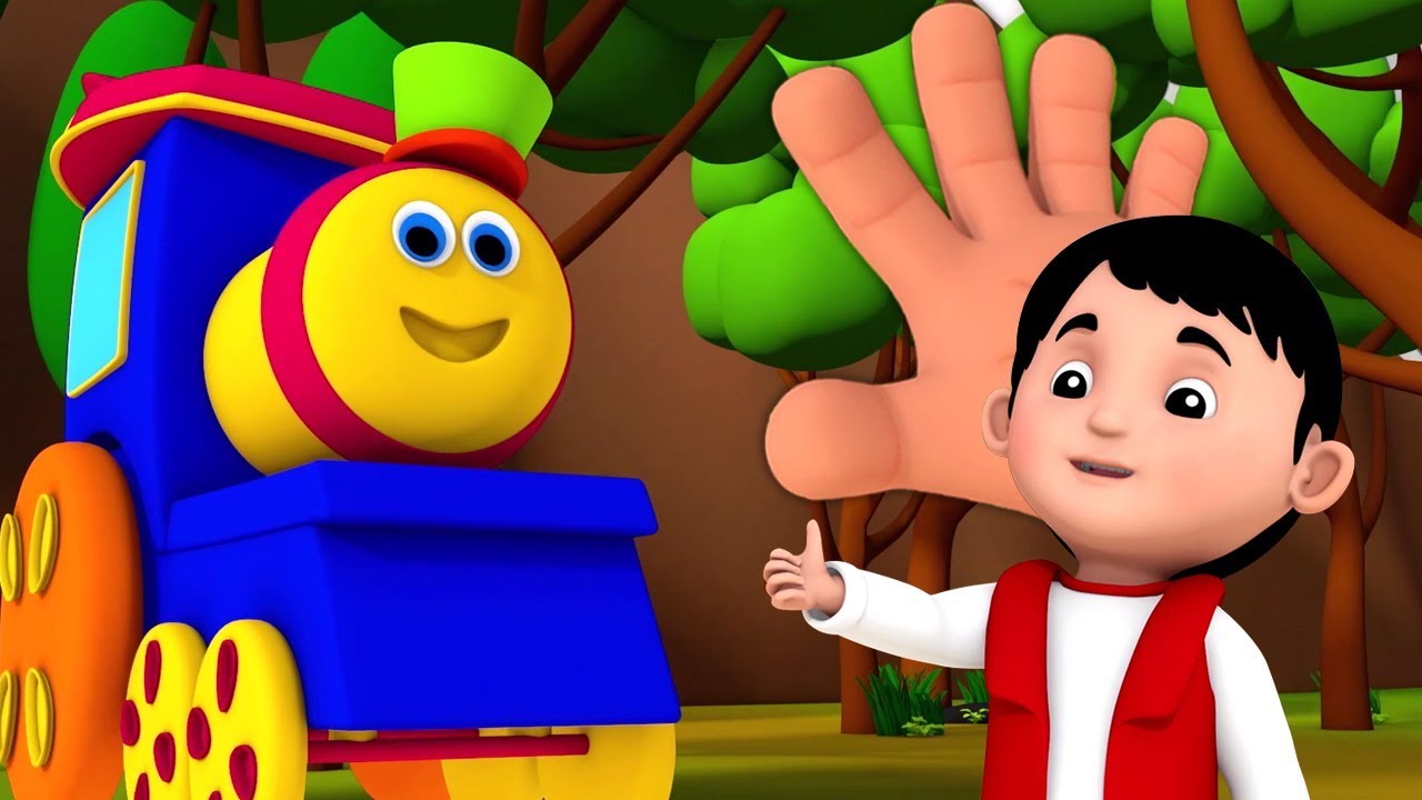 Bob el tren | ¿dónde está Thumbkin | rimas en español | Where Is ...