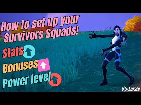 Fortnite STW - So richtest du deine Überlebenden-Trupps ein 🤔 und maximierst deine Werte und dein...