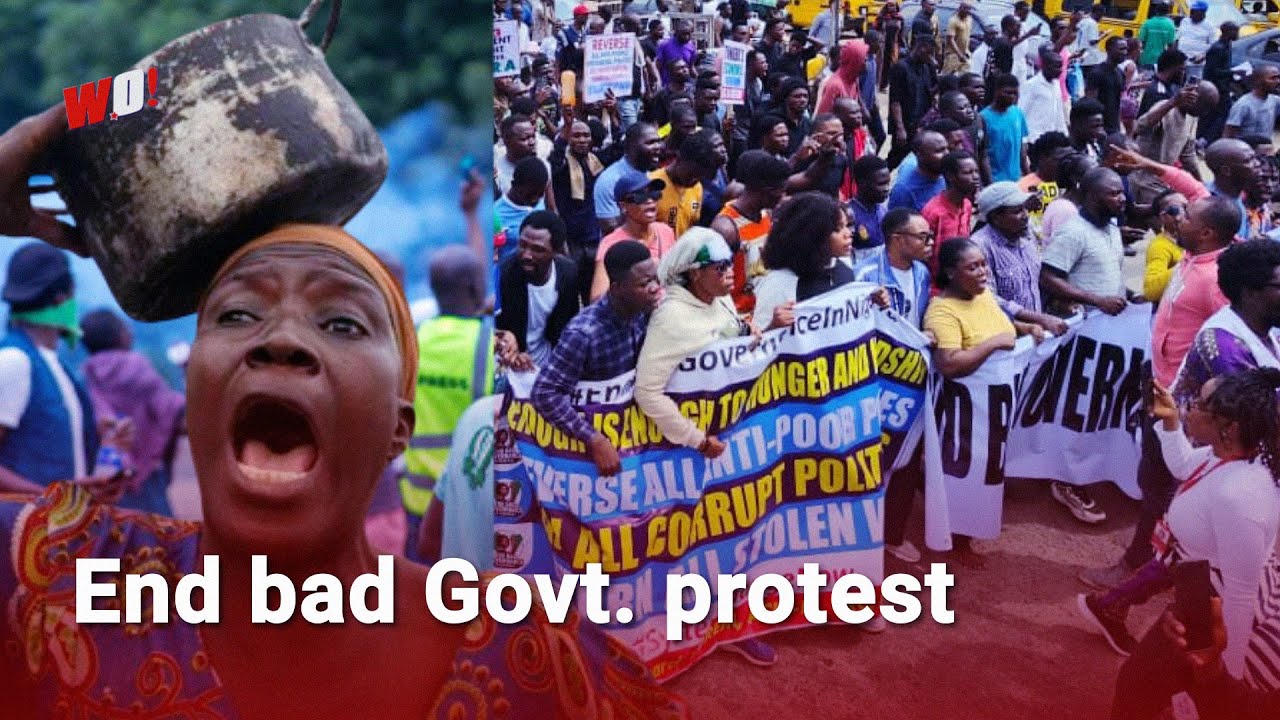 End bad Government protest: Day 1 Tērr!blē OCCURANCE, day 2 loading ...
