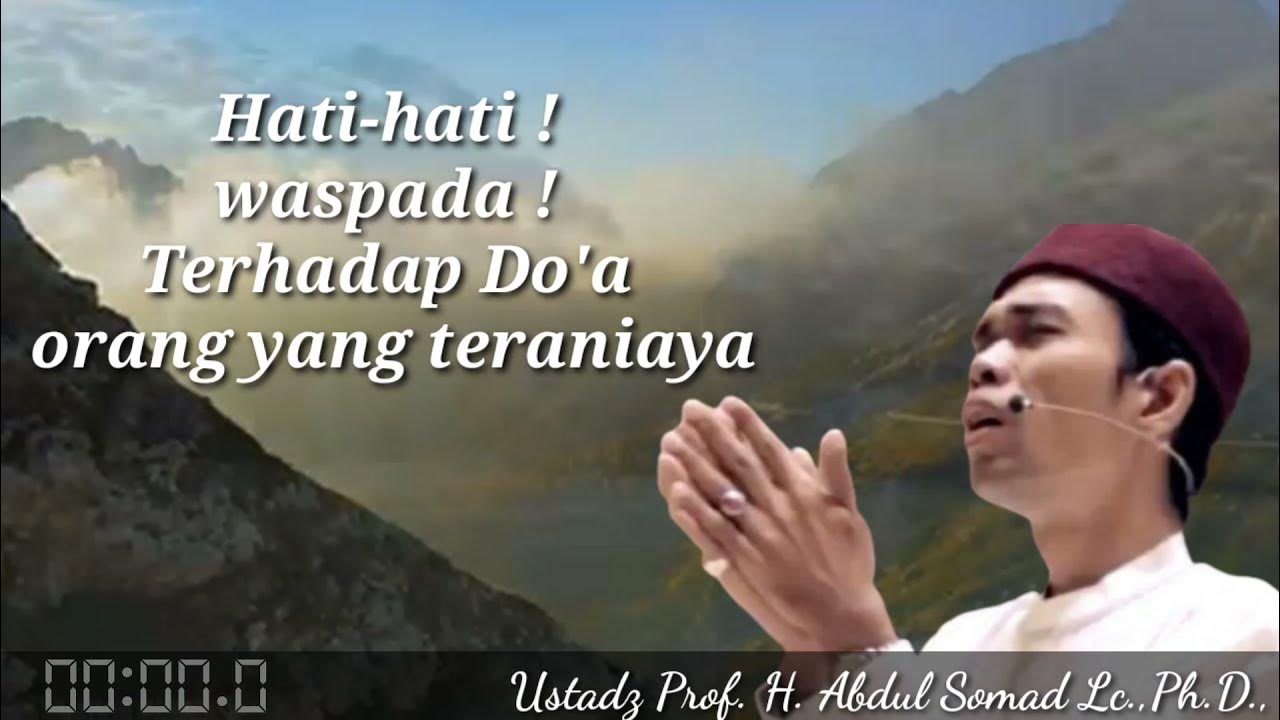 Doa orang yang teraniaya - YouTube