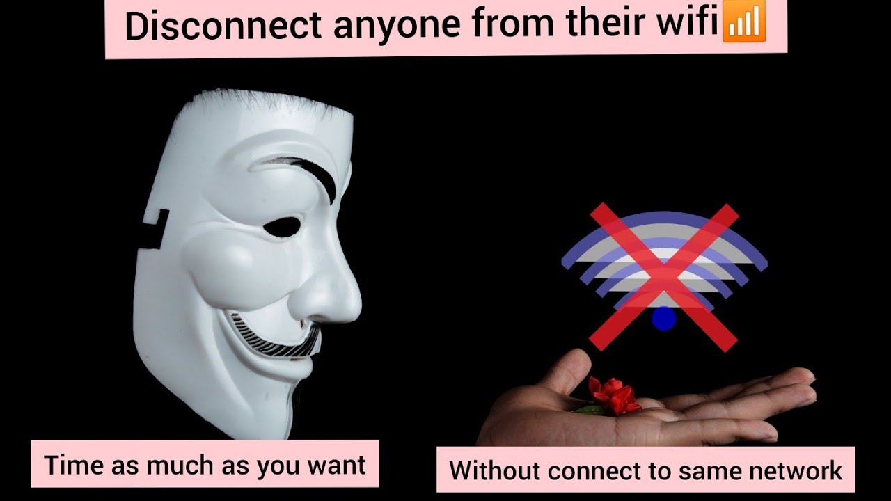 Disconnect any pc or phone from their wifi/router || Deauthenticate any ...