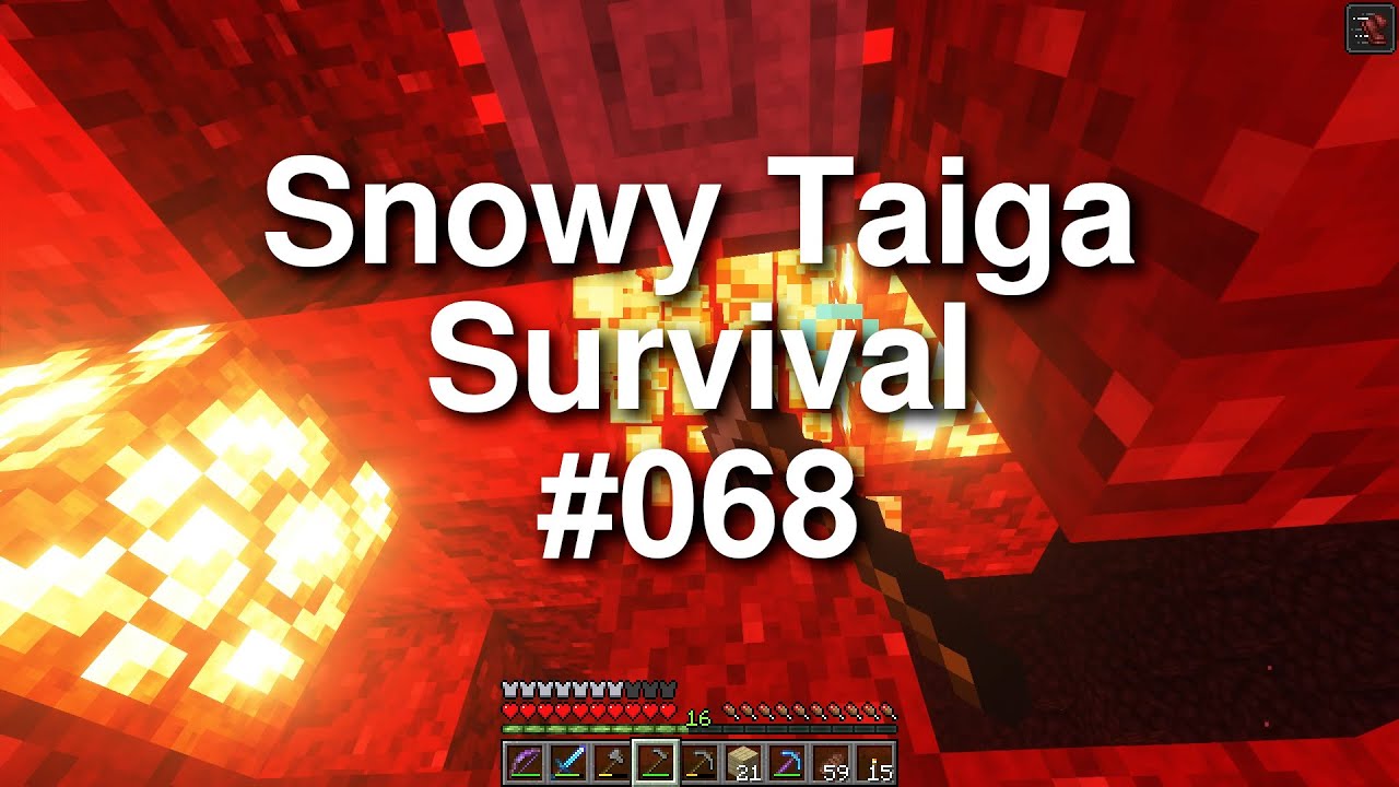 Minecraft Snowy Taiga Survival - #068 - YouTube