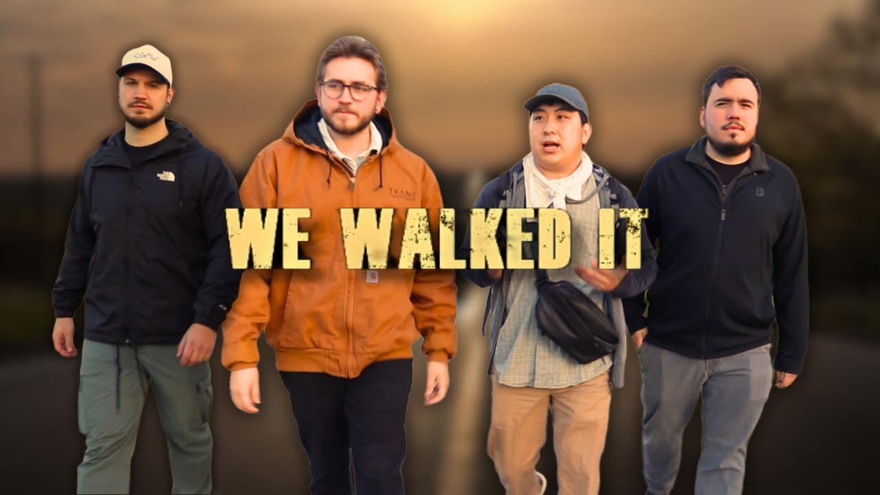 The Long Walk...But We Actually Walked It - YouTube