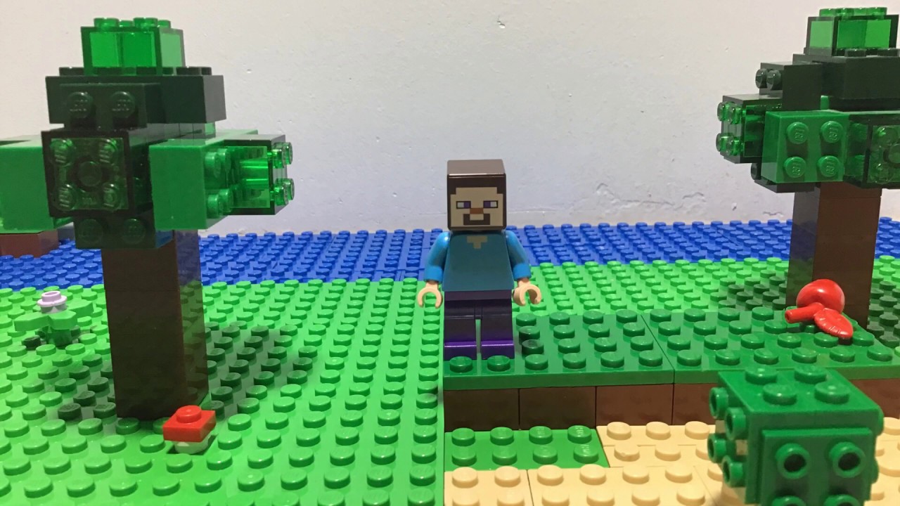 LEGO Minecraft adventures ep 1 - YouTube