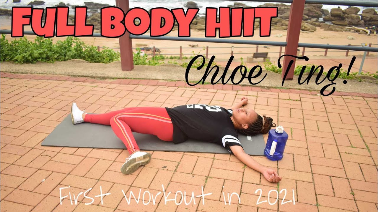 TRYING CHLOE TING WORKOUT FOR THE FIRST TIME | FULL BODY HIIT - YouTube