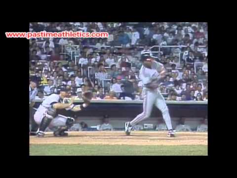 Manny Ramirez Slow Motion Home Run Baseball Swing - Hitting Mechanics ...