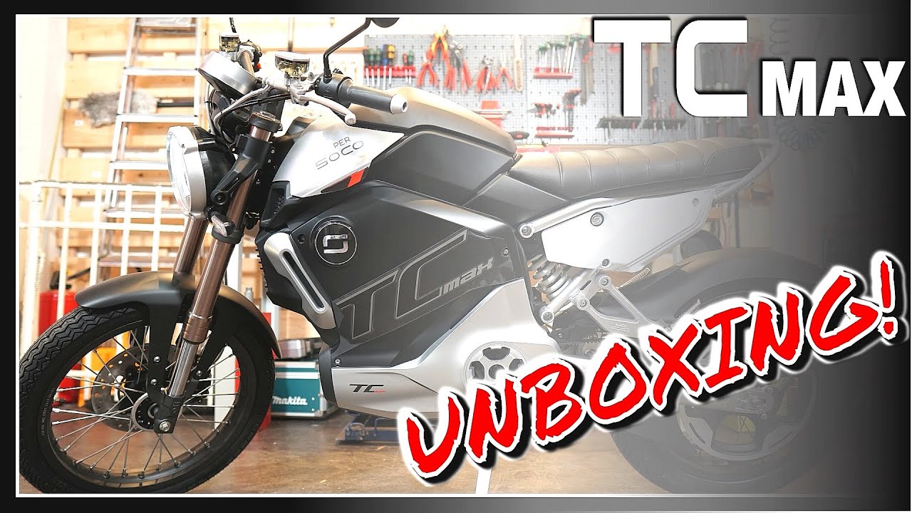 Super Soco TC Max - 95km/h - UNBOXING! Aufbau & Anleitung - Super Soco ...
