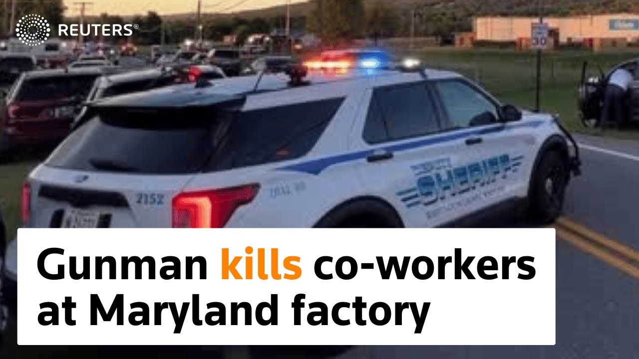 Gunman kills multiple co-workers at Maryland factory - YouTube