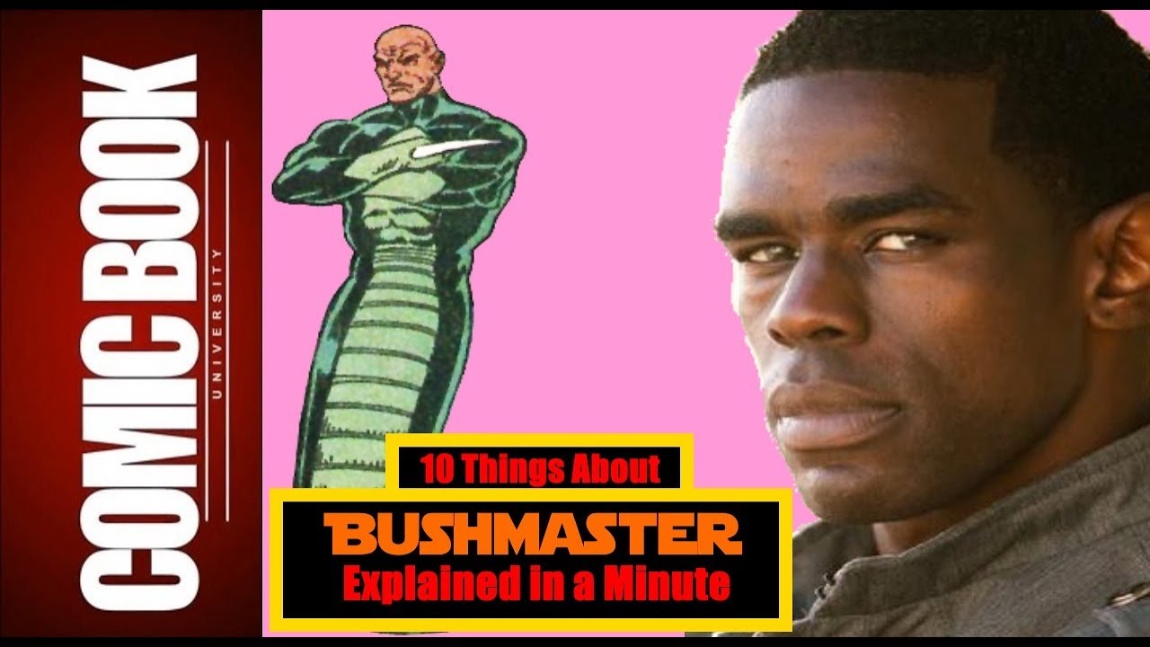 10 Things About Bushmaster (Explained in a Minute) | COMIC BOOK ...