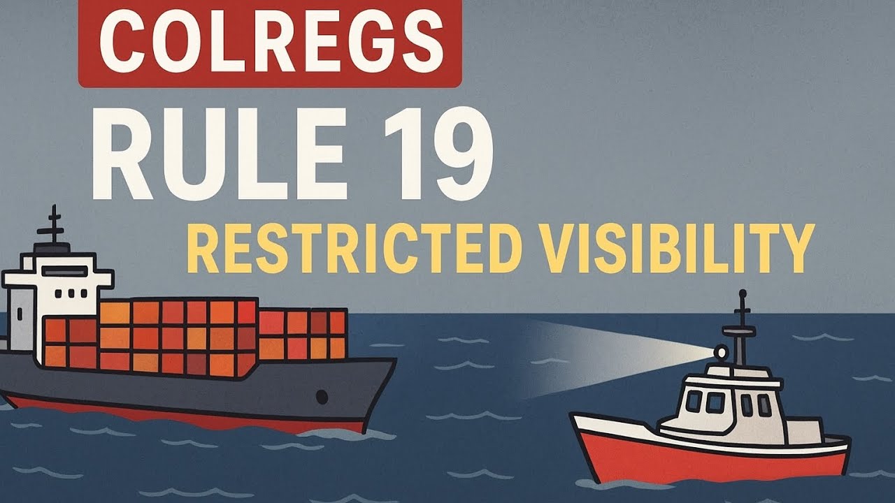 COLREGs Rule 19: How to Sail in Restricted Visibility - YouTube
