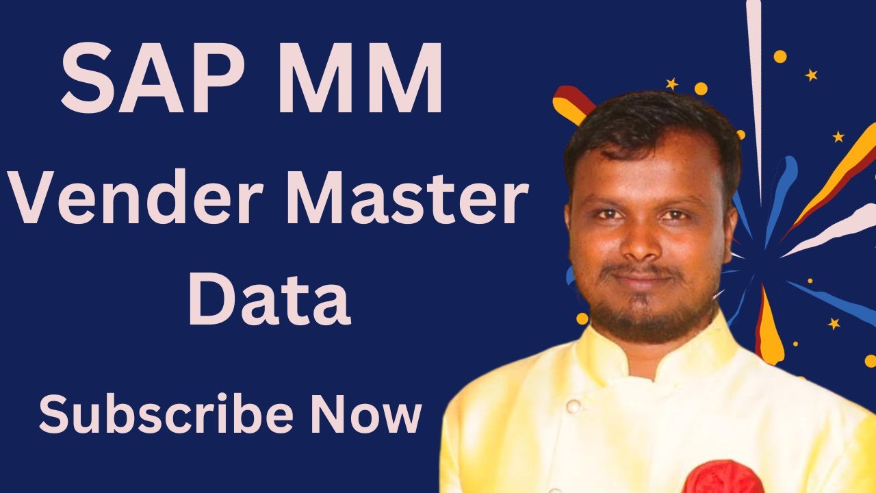 10 Vender Master Data On SAP How To Create Vendor Account Group On 10-vender-master-data-on-sap-how-to-create-vendor-account-group-on