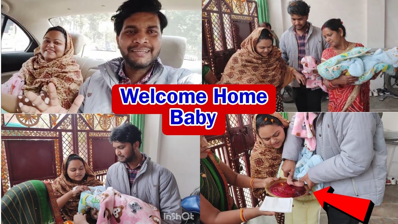 Welcome Home Baby | Grand Welcome New Born Baby |Baby Welcome Ceremony ...