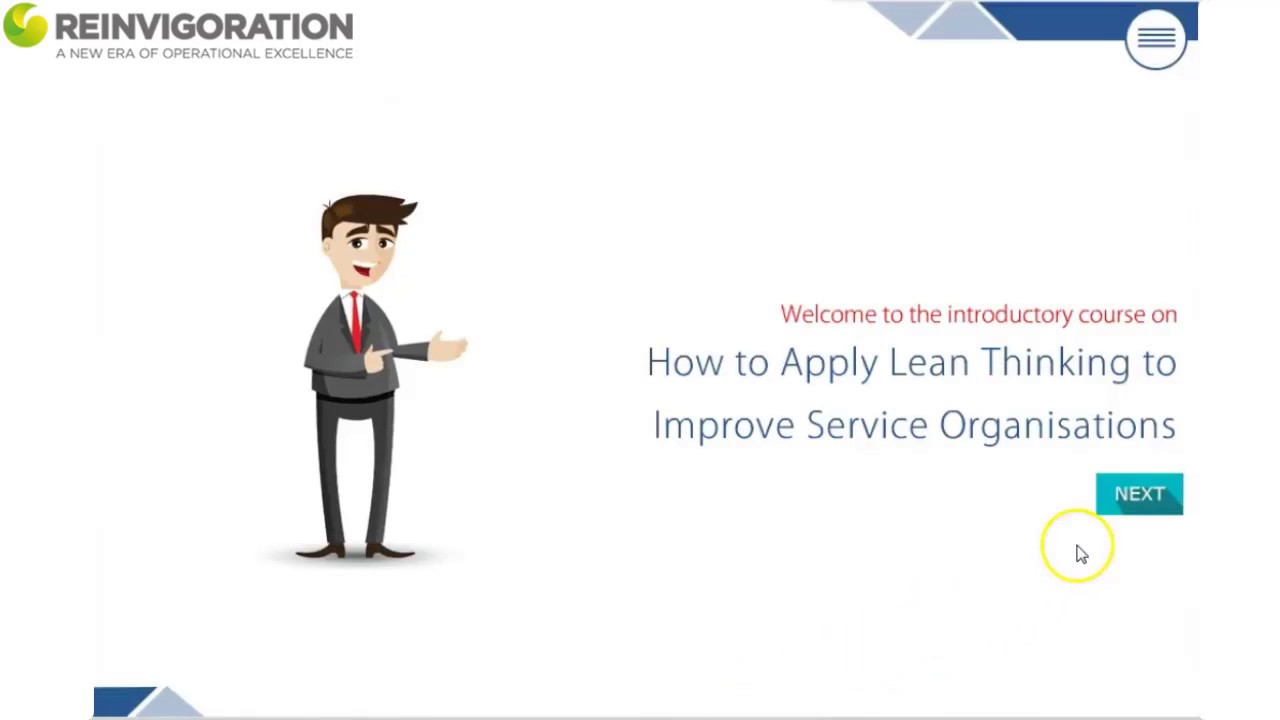 Lean Service Awareness Online Course by Reinvigoration - LCS Level 1A ...