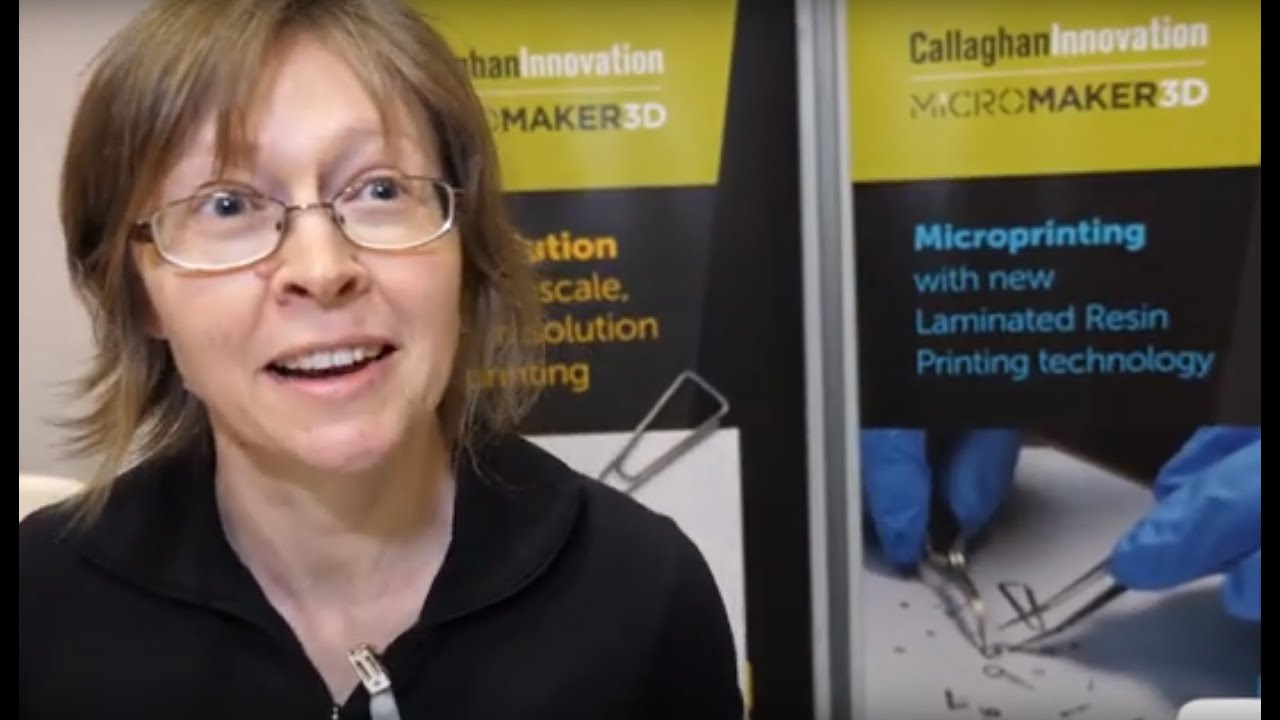 Microprinting with new laminated resin printed technology - YouTube