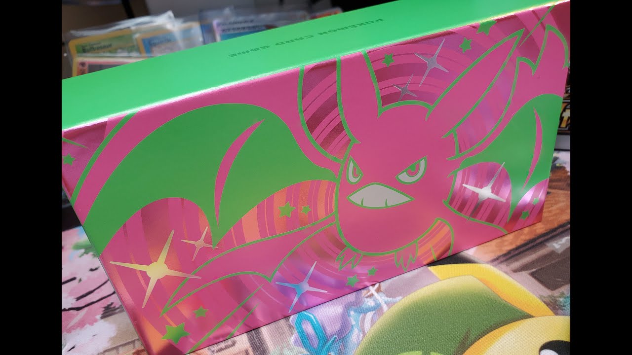 SHINY BOX Crobat V Pokemon Japan Shiny Star V - YouTube