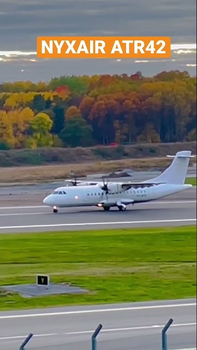 NYXAIR ATR42 - Bromma Airport - YouTube