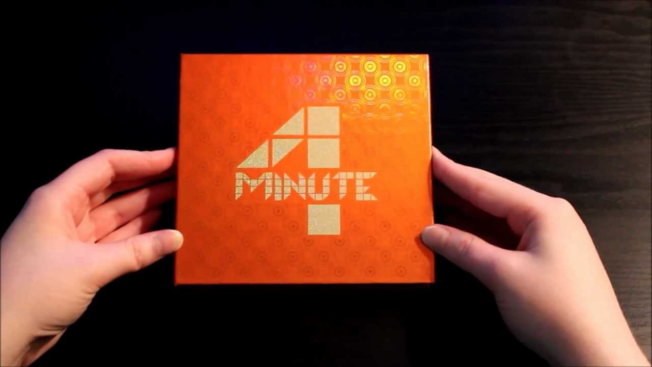 4MINUTE 4MINUTES LEFT The First Album unboxing - YouTube