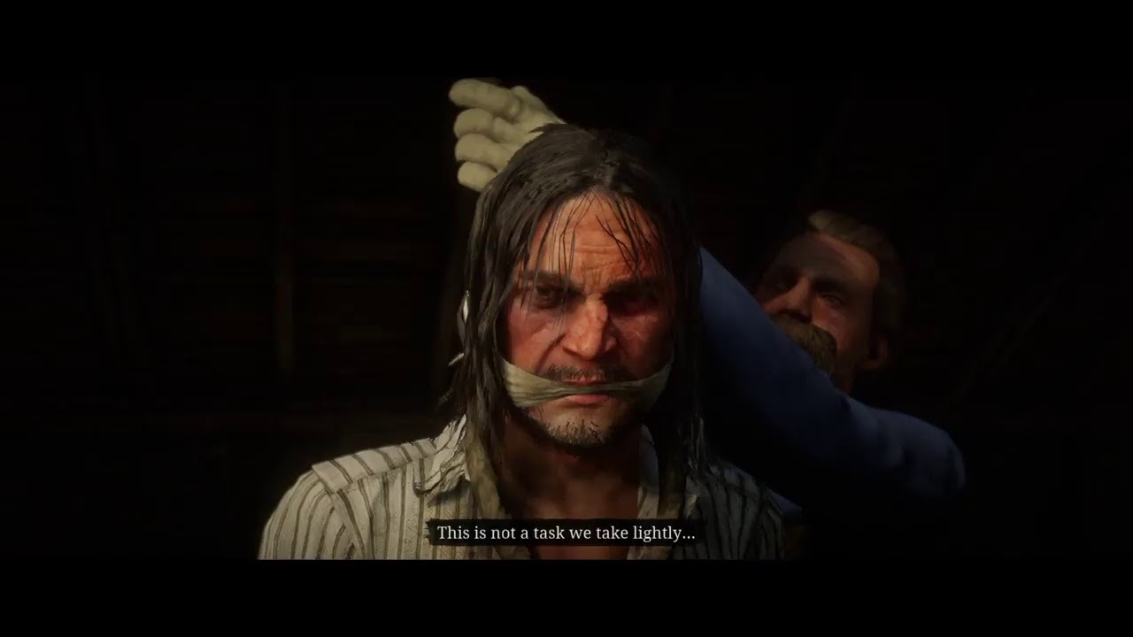 RDR2 Hanging of Colm O‘Drisscal - YouTube