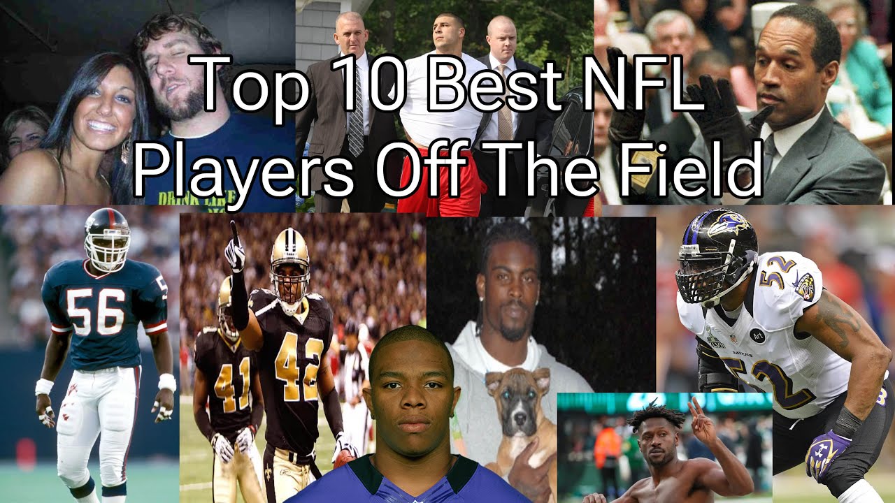 Top 10 Best NFL Players Off The Field - YouTube