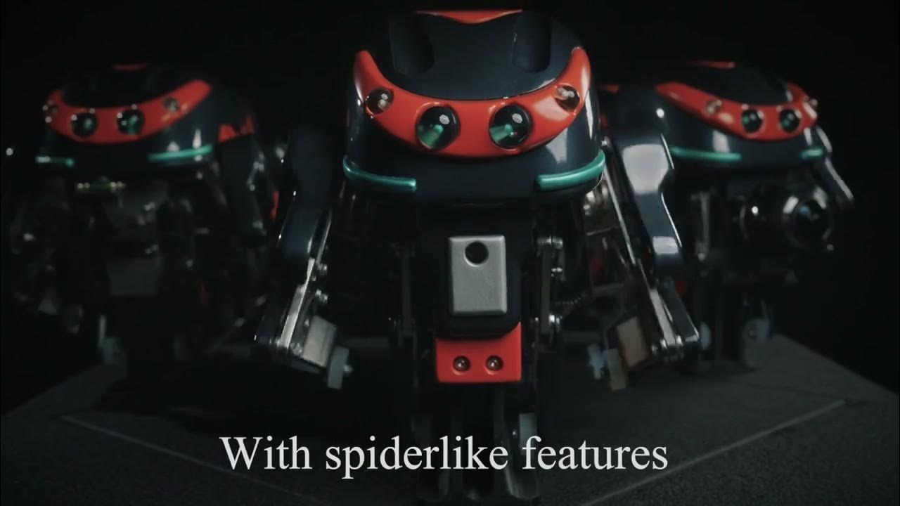 SPD1 | Multi-legged walking robot (English ver.) (tmsuk) - YouTube
