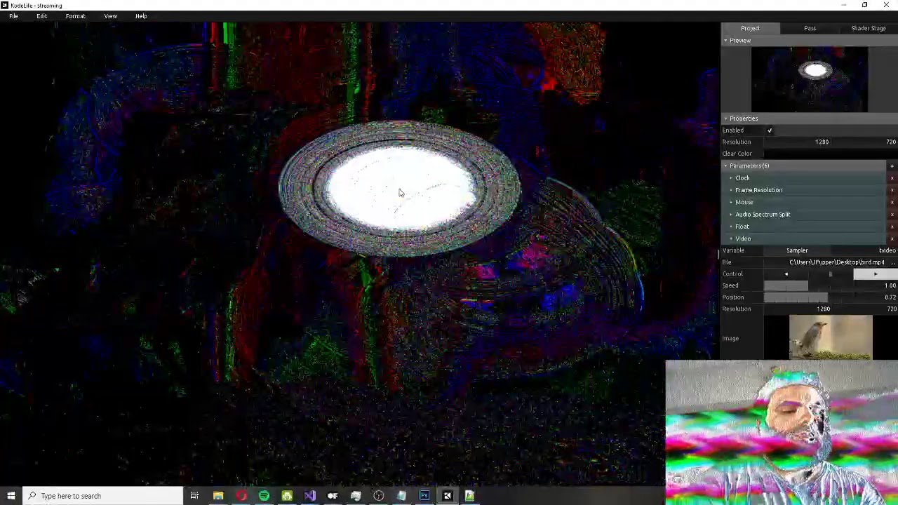 Glsl Shaders Inicial En Kodelife Youtube
