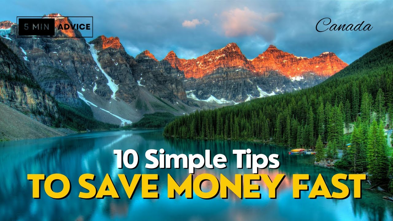 How To Save Money Fast? | Canada - YouTube