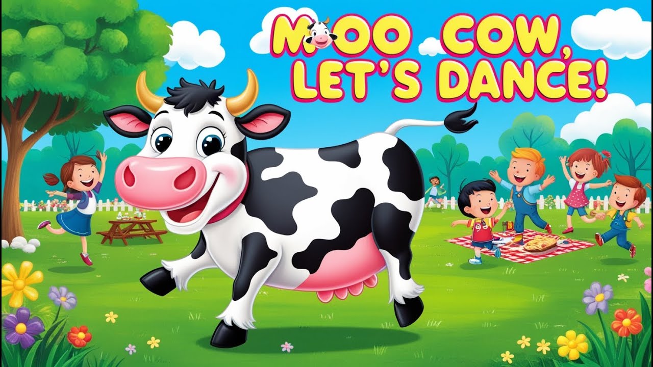 Cow moo moo song | animals song | Nursery rhymes and baby songs - YouTube