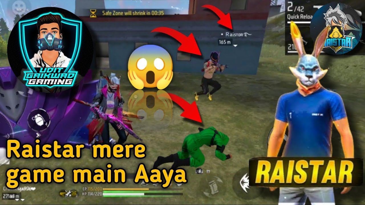 BR-RANKED match rush gameplay|Raistar mere game main Aaya|Garena - Free ...