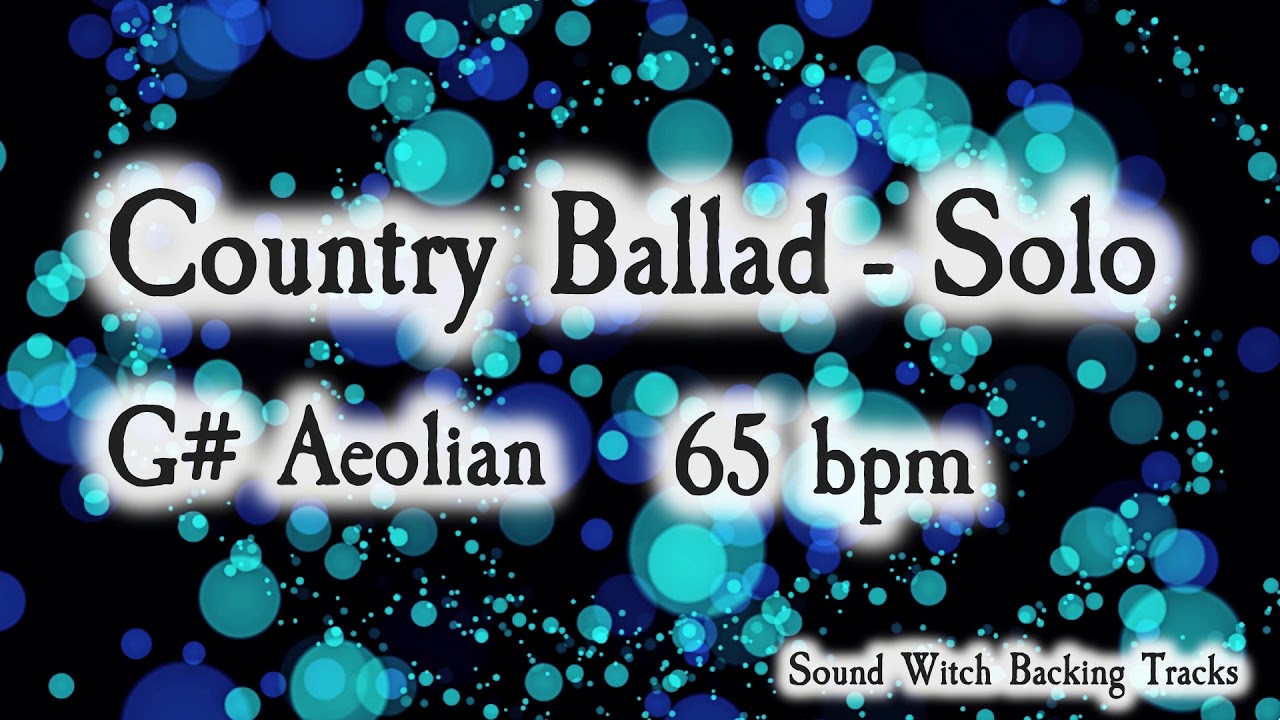 Country Ballad Backing Track in G# Minor | 65 BPM Chords - Chordify Country Ballad Backing Track in G# Minor | 65 BPM Chords - Chordify