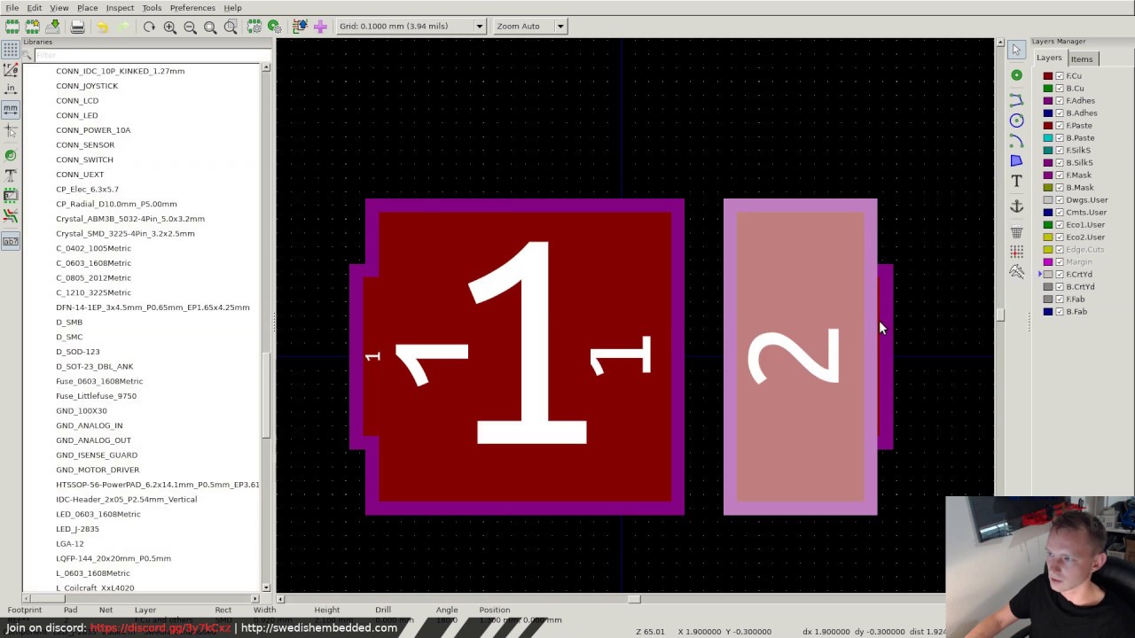Kicad Footprint Editor White Led Embedded System Consultant Explains Youtube