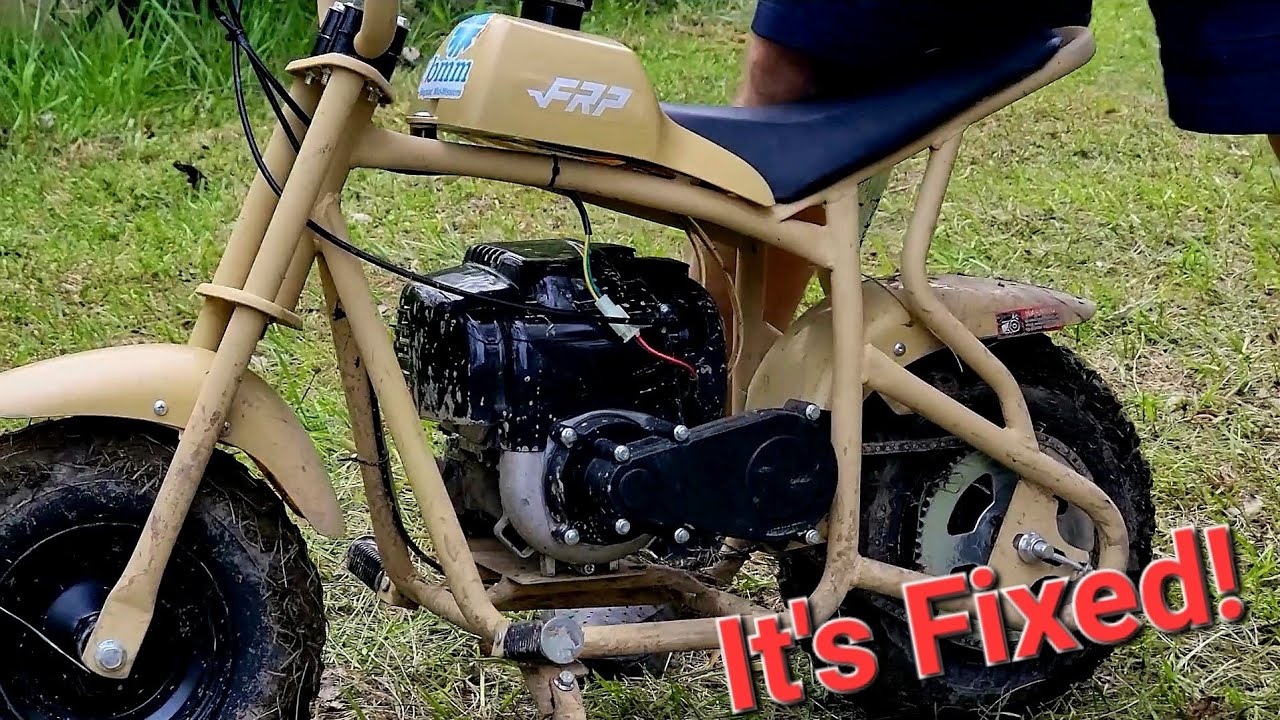 CHEAP AMAZON MINI BIKE UPDATE!! - YouTube