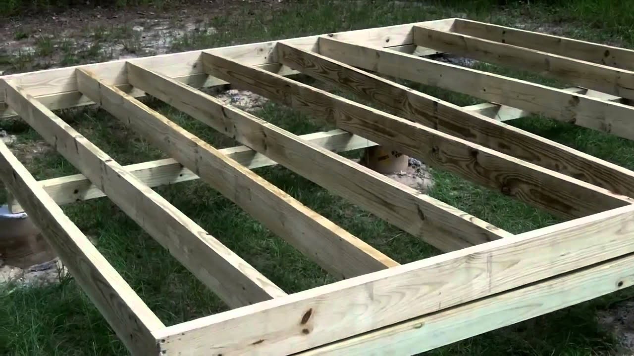 Garden Sheds Building A Garden Shed Base YouTube garden-sheds-building-a-garden-shed-base-youtube