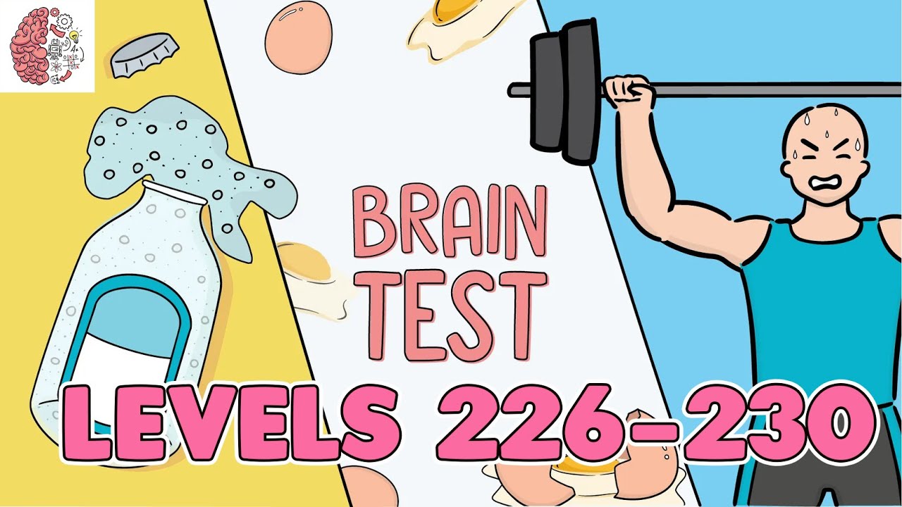 Brain Test: Tricky Puzzles Levels 226 - 230 Solutions - YouTube
