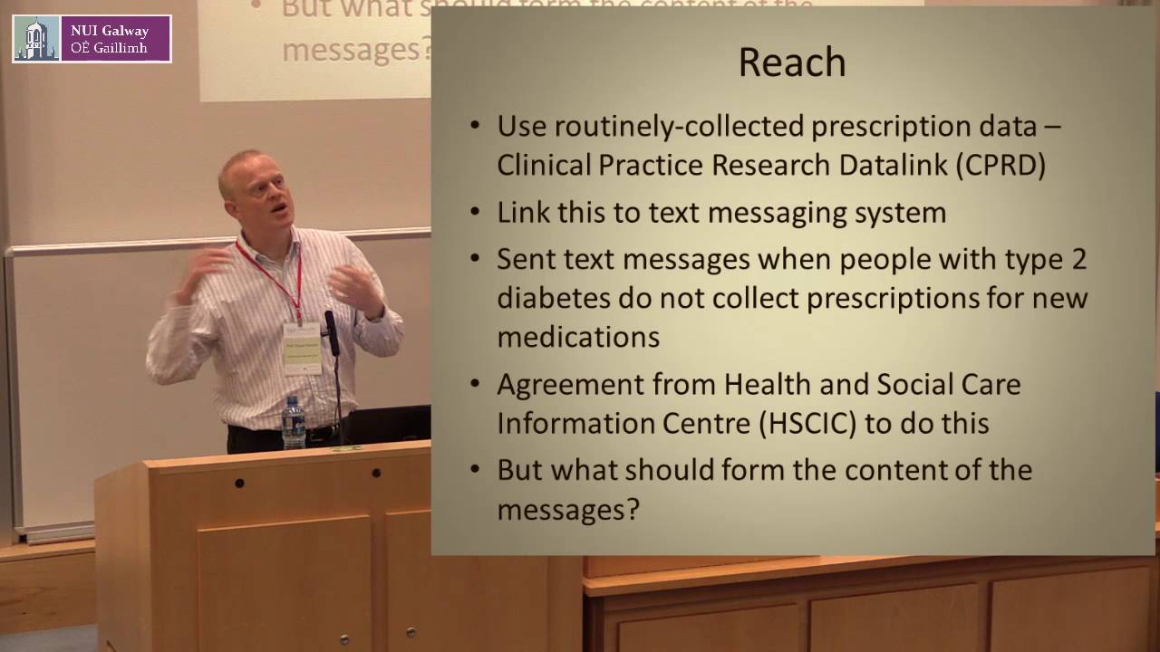 Prof. David French - The SUMMIT study - University of Manchester - NUIG ...