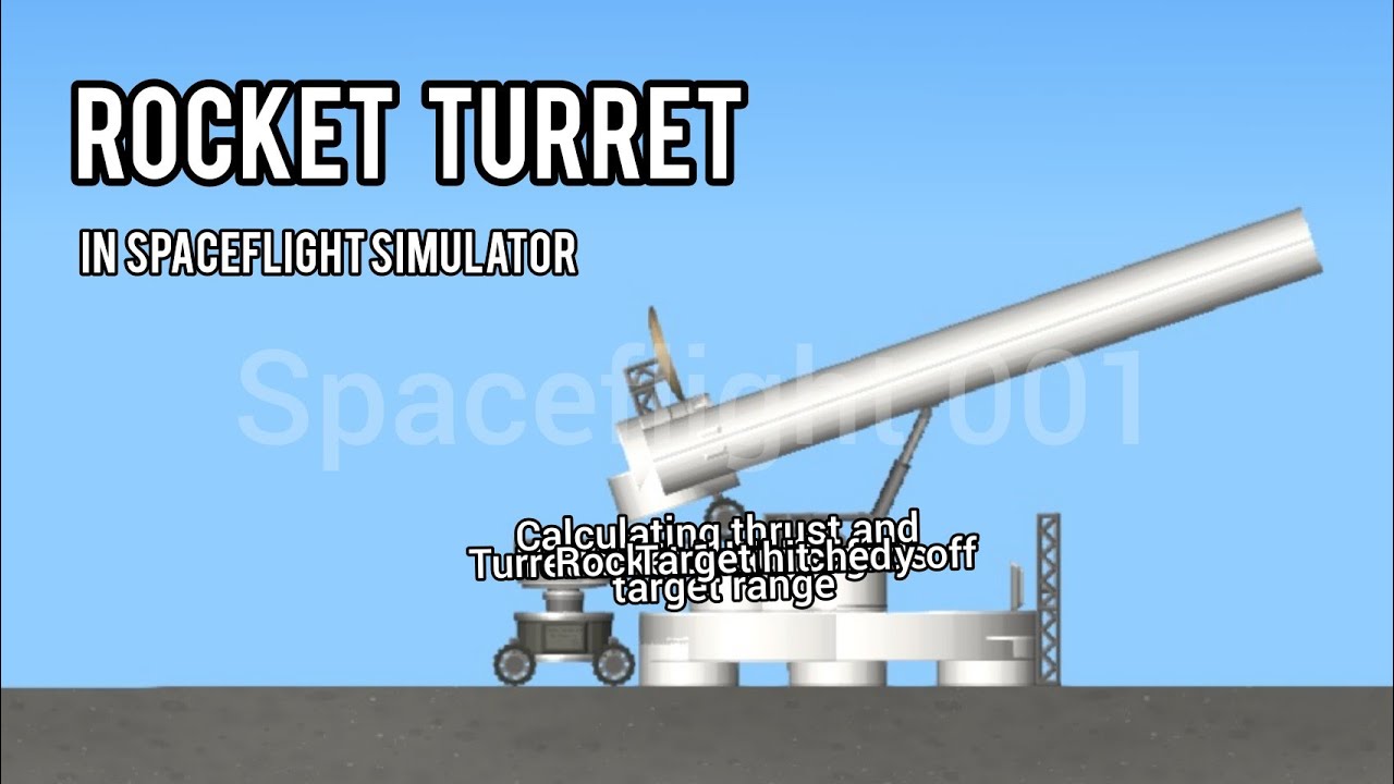 Rocket Turret in SFS - YouTube