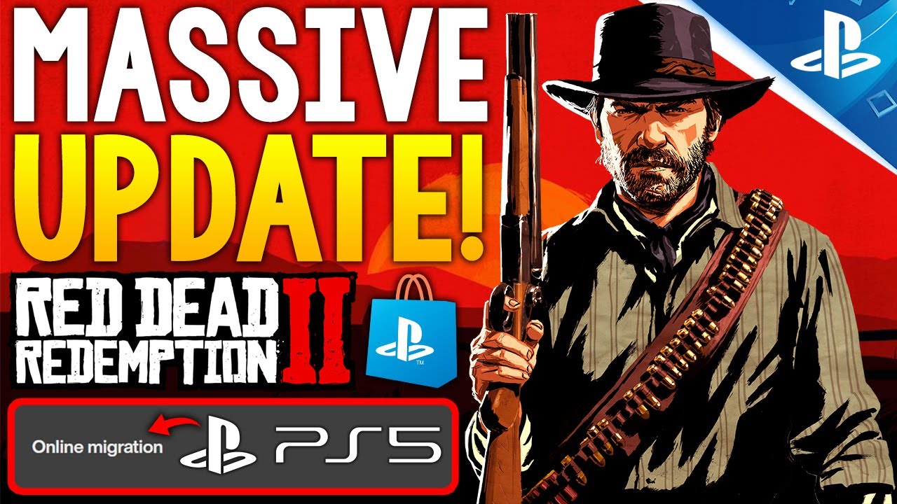 HUGE Red Dead Redemption 2 PS5 Upgrade UPDATE + More PlayStation News ...